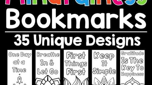 Printable Bookmarks For Students To Color - Inspirational Quotes Coloring