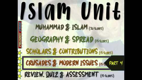 ISLAM (PART 2: GEOGRAPHY & SPREAD) visual, textual, engaging 90-slide PPT
