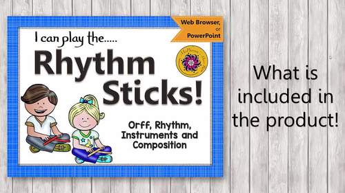 Elementary Music Lesson Rhythm Sticks Orff, Rhythm, Instruments ...