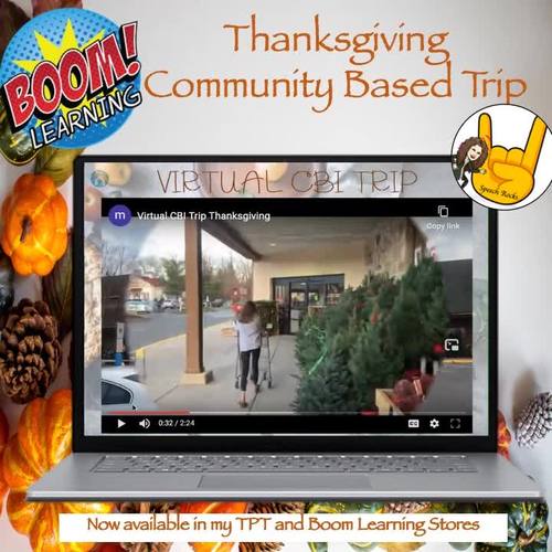 November - Virtual Community Based Trip - BOOM by Speech Rocks | TPT