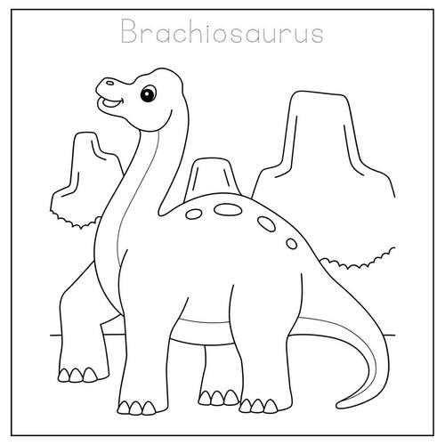 Back to school with Dinosaurs | Fun Facts and Coloring Fun | TPT