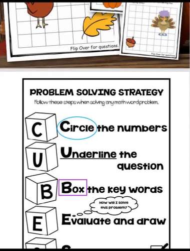Thanksgiving Math- **Trap the Turkey** Perimeter and Area Activity