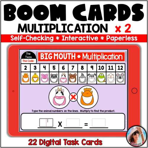 Multiplication Fact Fluency / Multiplication 12s Facts – Boom Cards