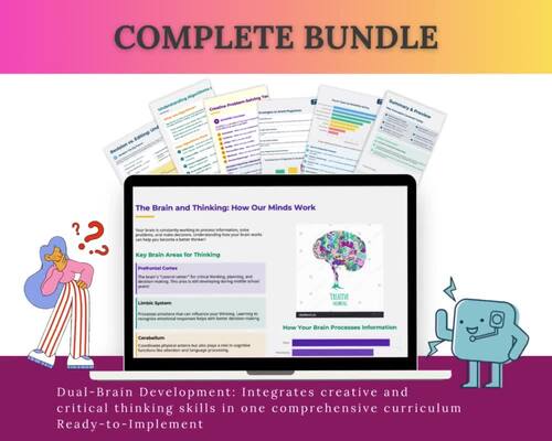 Critical Thinking and Creative Thinking Super Bundle by High Impact 360 LLC