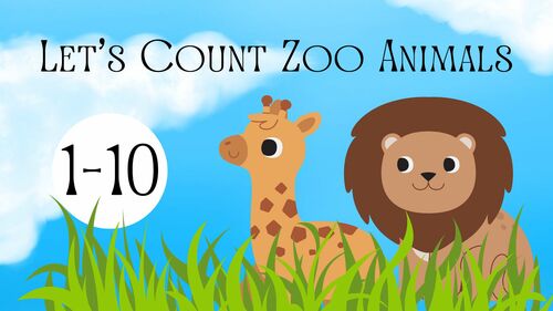 Counting Zoo Animals VIDEO by Creative Classrooms Emporium | TPT