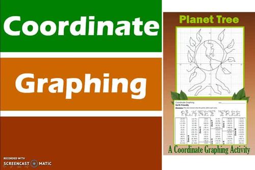 Earth Day - Planet Tree - A Coordinate Graphing Activity by Mike's Math ...