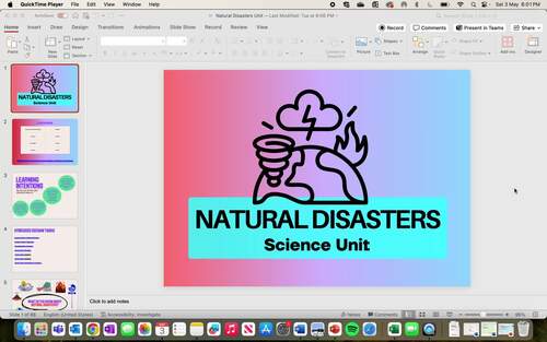 V8.4 Aus Curriculum - Year 6 - Natural Disasters Unit by A Rookie Teacher