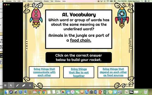 Grade 3 MyView Literacy Unit 2 Week 5 Digital Build a Rocket Assessment ...