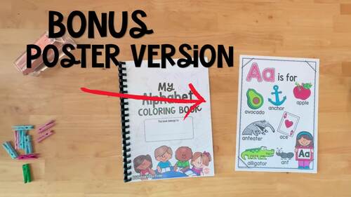 Alphabet Coloring Book | Alphabet Letter Tracing Uppercase and Lowercase