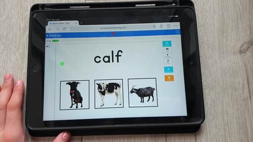 Farm Animals BOOM CARDS™ for Speech Therapy by Autism Journey - Angie S