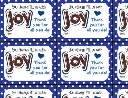 Hershey Assorted Chocolate Party Pack Teacher (Staff) Appreciation Tag ...