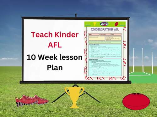 Teach Kindergarten AFL| Early Childhood AFL Program| 10-Week AFL Curriculum