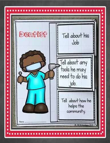 Community Helpers Kindergarten, First Grade & 2nd Dentist Career Day ...