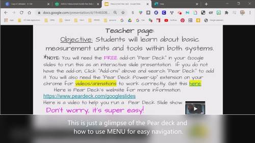 4.MD.A.1 Measurement Bundle-Pear Deck, Google Form and Boom cards