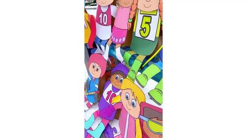 Curling Craft | Winter Sports Paper Bag Puppet Template and Writing ...