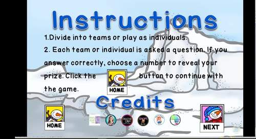 Bring Your Own Questions Penguins PPT Review Game Ten Board Bundle
