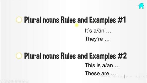 Regular and Irregular Plural Nouns PowerPoint/Plural Noun Sorting -s ...