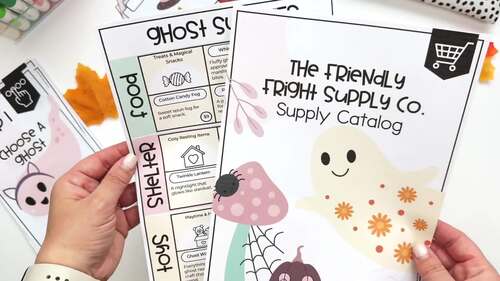 Adopt a Ghost, Project Based Learning, Halloween Themed PBL Activity