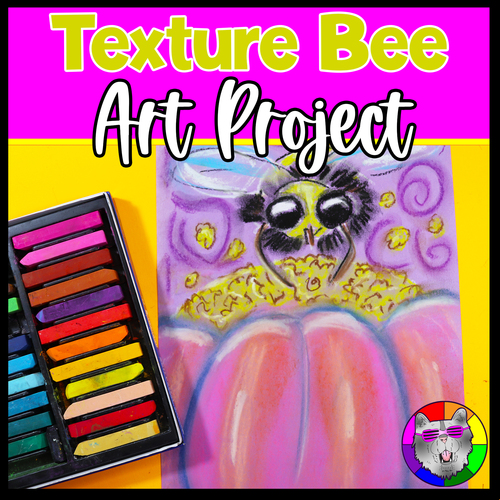 Art Project Element of Art Bee Art Lesson Bee Art Activity Earth Day Lesson