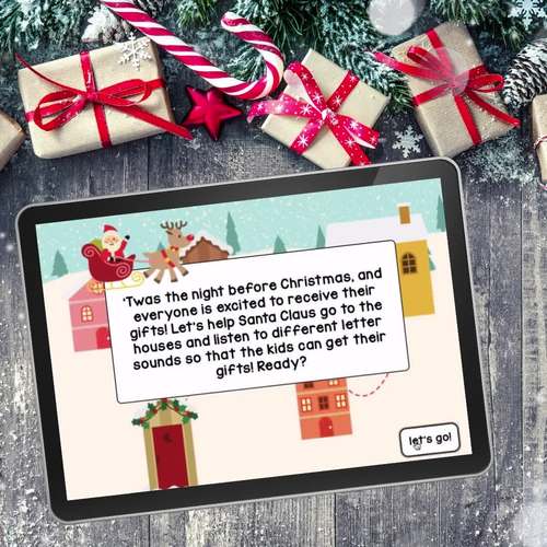 Santa's Journey | Christmas Phonological Awareness Boom Deck™ by Little ...