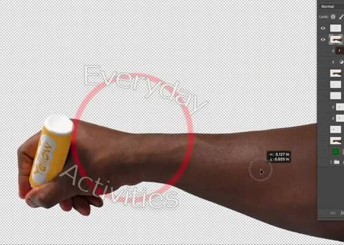 Stock Photo Person Of Color Teenager Holding Yellow Bingo Dauber Right Hand