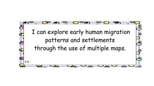 I Can Statements - New York Common Core Social Studies Grade 6 | TPT