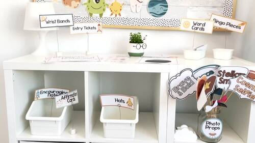 Boho-Space Room Transformation, Bulletin Board, Classroom Decor, Posters