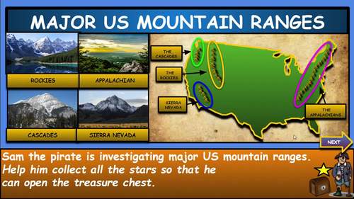 Major US Mountain Ranges: Google Slides, Distance Learning + PPT ...