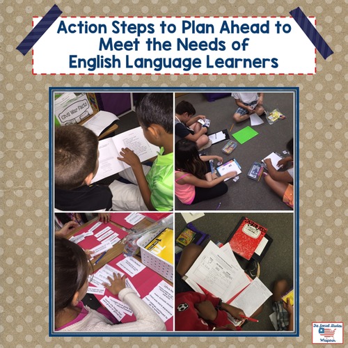Action Steps to Plan Ahead to Meet the Needs of E.S.O.L. Students