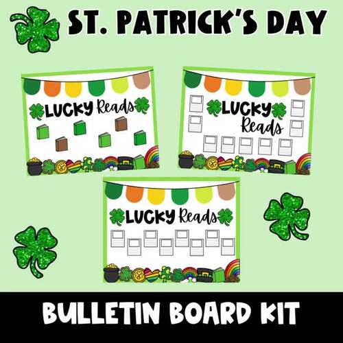BULLETIN BOARD KIT (St. Patrick's Day theme) by Kirk's Klassroom