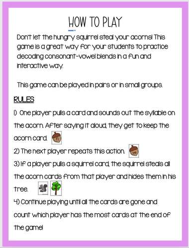 FRENCH L'écureuil affamé Fusionner les sons | Sound Blending The Hungry ...