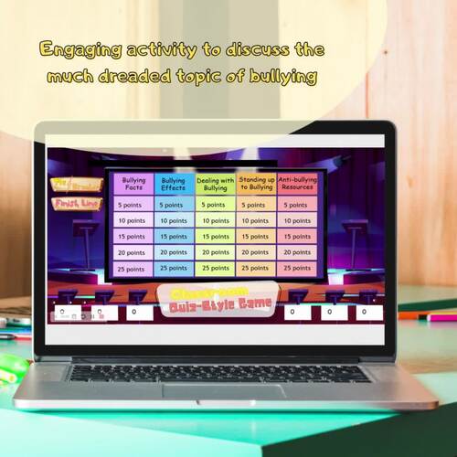 Classroom Digital Quiz-Style Game on Bullying & Relational Aggression