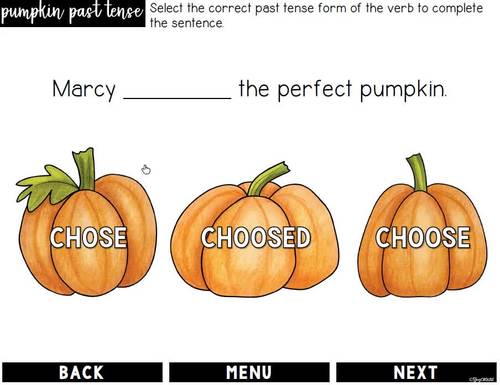 Fall Speech and Language Activities No Print Interactive PDF by Stacy ...