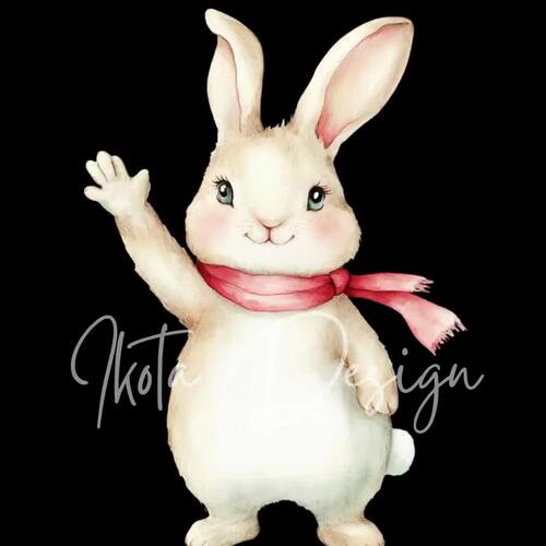 Easter Bunny Workshop Clipart by Ikota Design | TPT