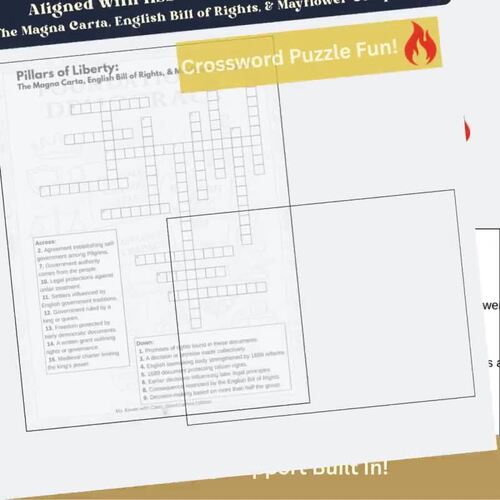Foundations of Limited Government Puzzle Pack | Magna Carta & Rights ...
