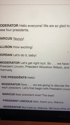 Elementary Readers Theater Presidents by The Glass Academy | TPT