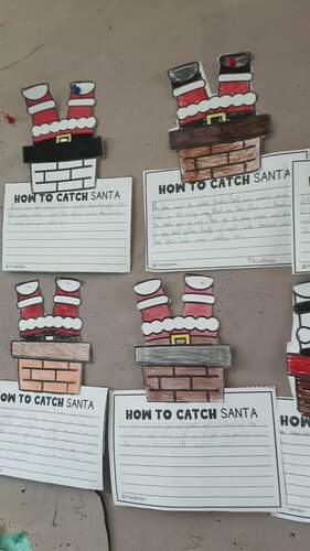 How To Catch Santa Writing by The English Labo | TPT