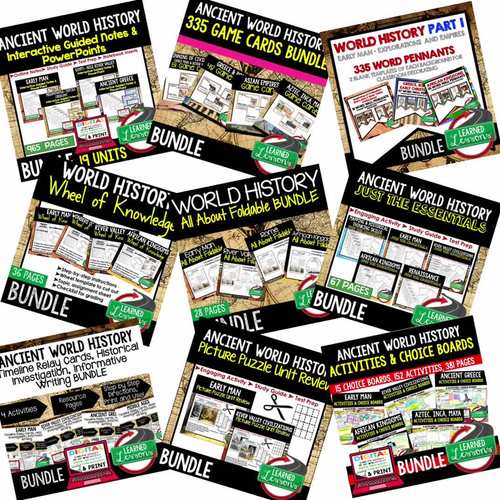 African Kingdoms BUNDLE (World History Bundle) Digital Learning, Google ...