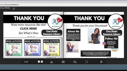 Write the Room | Music Activity - Do, Mi, So, La - FM - Treble Clef