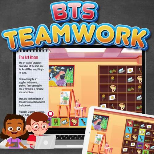 Back to School Digital Escape Room Team Building Logic Game - UPDATED ...
