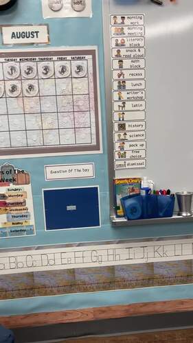 Complete Travel Map-Theme Classroom Decor Bundle by Creative Teacher Mom TX