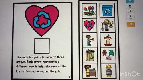 Earth Day Digital Adapted Book Boom Cards by Where I AUT-a Be | TPT