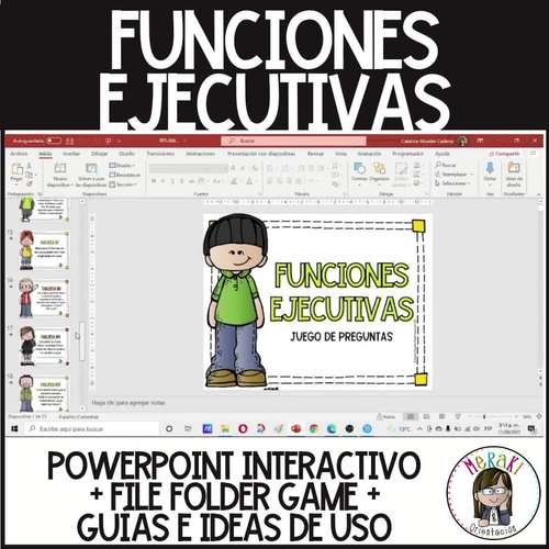 FUNCIONES EJECUTIVAS: Minilección interactiva en español. 1-5. (PPT ...