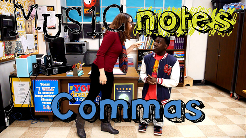 Commas Song by Music Notes | TPT