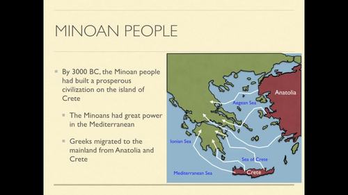Ancient Greece: Cultures of the Mountains & The Sea History Presentation