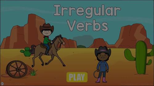 Irregular Verbs Digital Game for PowerPoint™ Google Slides™ and Boom ...
