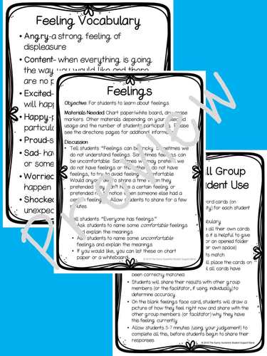 Feelings Exploration- Sorting, Playdough Mats and Center/Stations