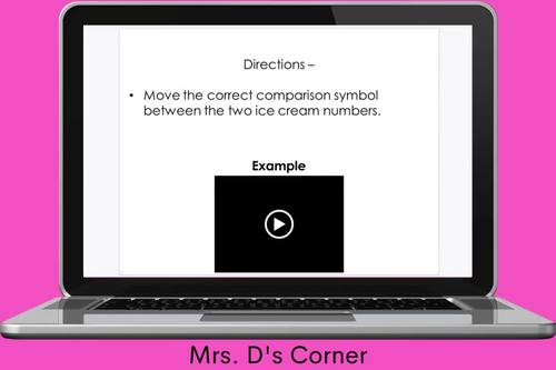 Comparing Numbers to 120 Digital Activity | Distance Learning by Mrs Ds ...