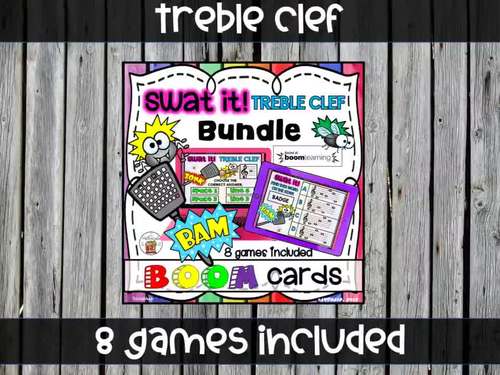 Swat the Bug - Treble Clef Bundle (Distance Learning on Boom) by ...
