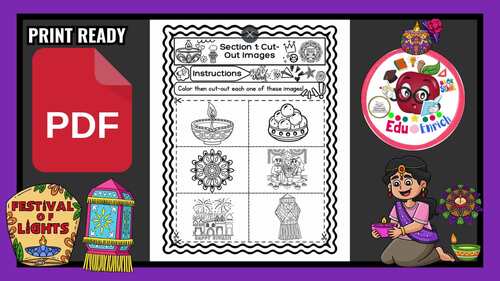 Diwali Tradition Sorting Game | Hands-On Festival of Lights Activity